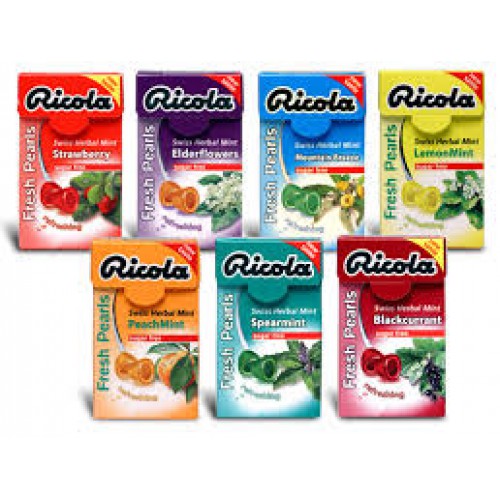Ricola lozenges and drops